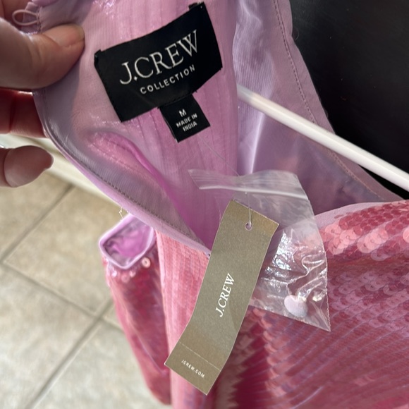 J. Crew | Tops | Nwt Jcrew M Sequined Shell Top | Poshmark